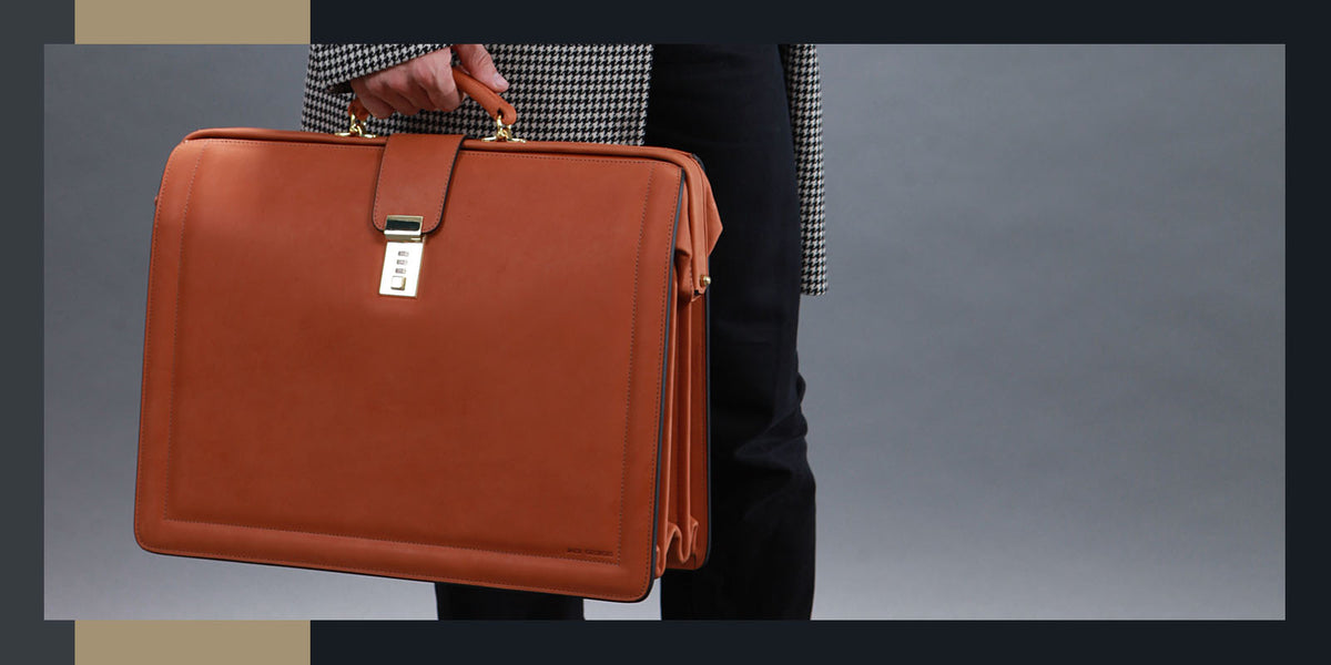 Jack Georges is a designer and maker of professional leather products
