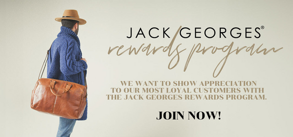 Travel in Style for the Holidays with Jack Georges Leather Carry-on Ba